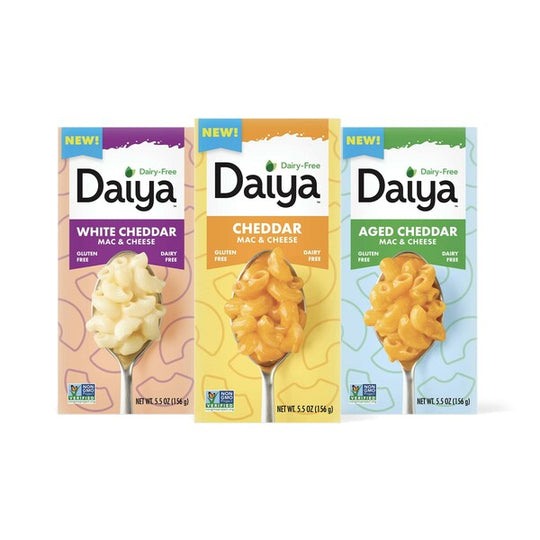 Daiya announces a new line of Dry Powdered Mac & Cheese – Daiya Foods