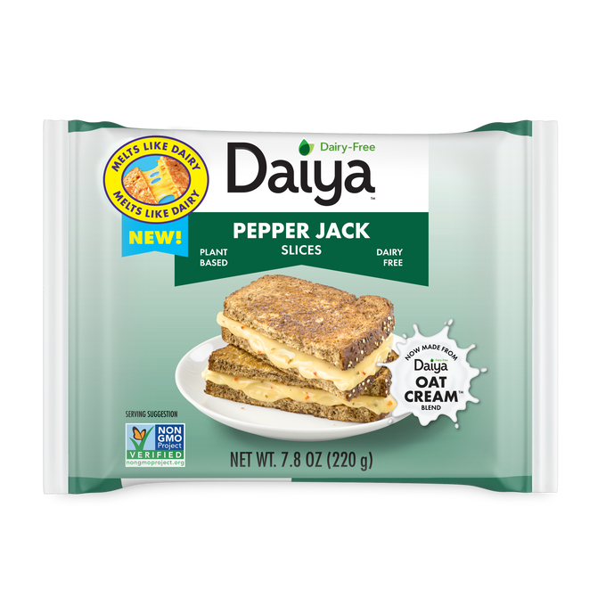 Dairy-Free Pepper Jack Slices – Daiya Foods