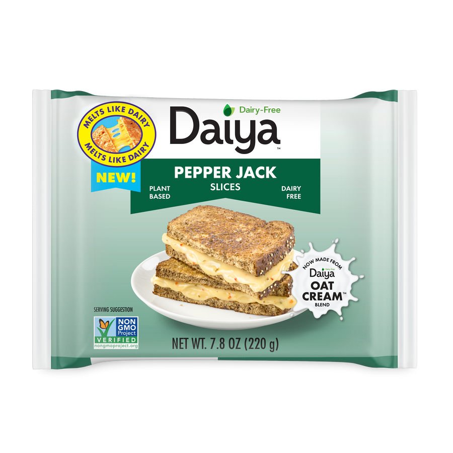 Dairy-Free Pepper Jack Slices – Daiya Foods