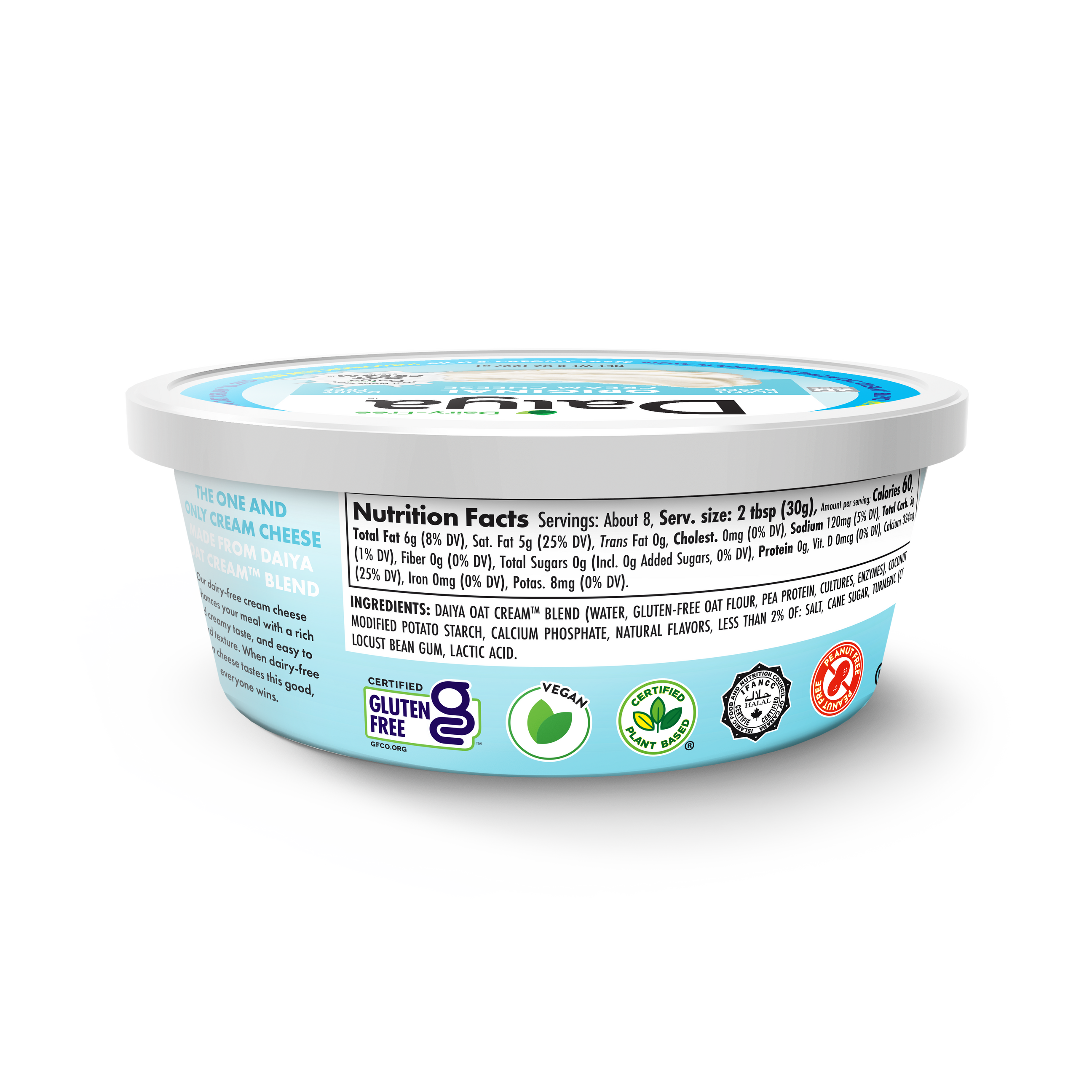 Dairy-Free Original Cream Cheese – Daiya Foods