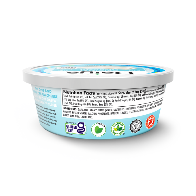 Dairy-Free Original Cream Cheese – Daiya Foods