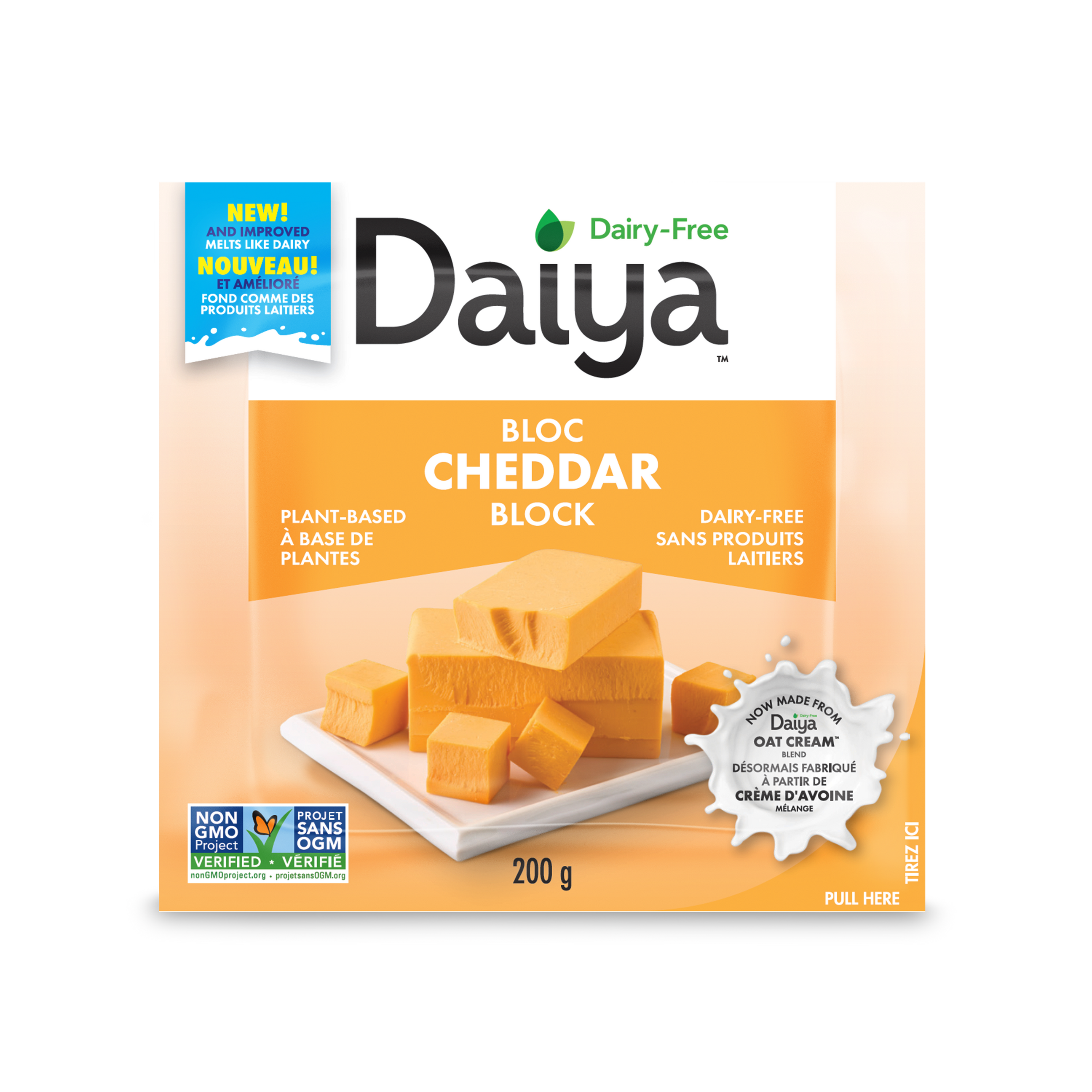 Dairy-Free Cheddar Block – Daiya Foods