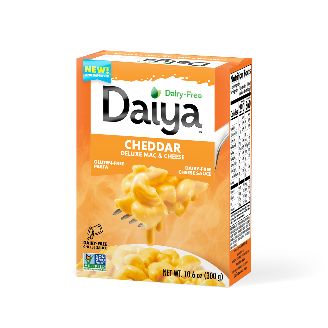 Dairy-Free Deluxe Cheddar Mac & Cheese – Daiya Foods