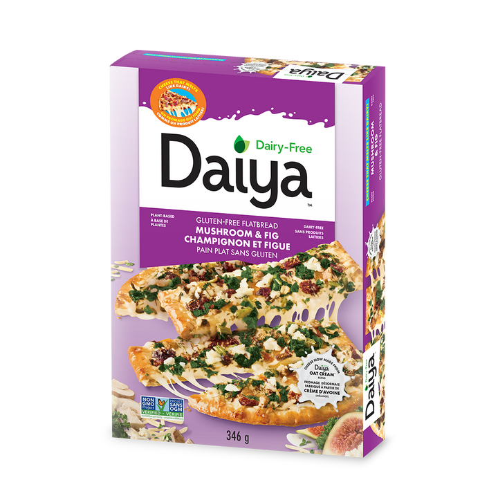 Dairy-Free Mushroom & Fig Flatbread – Daiya Foods