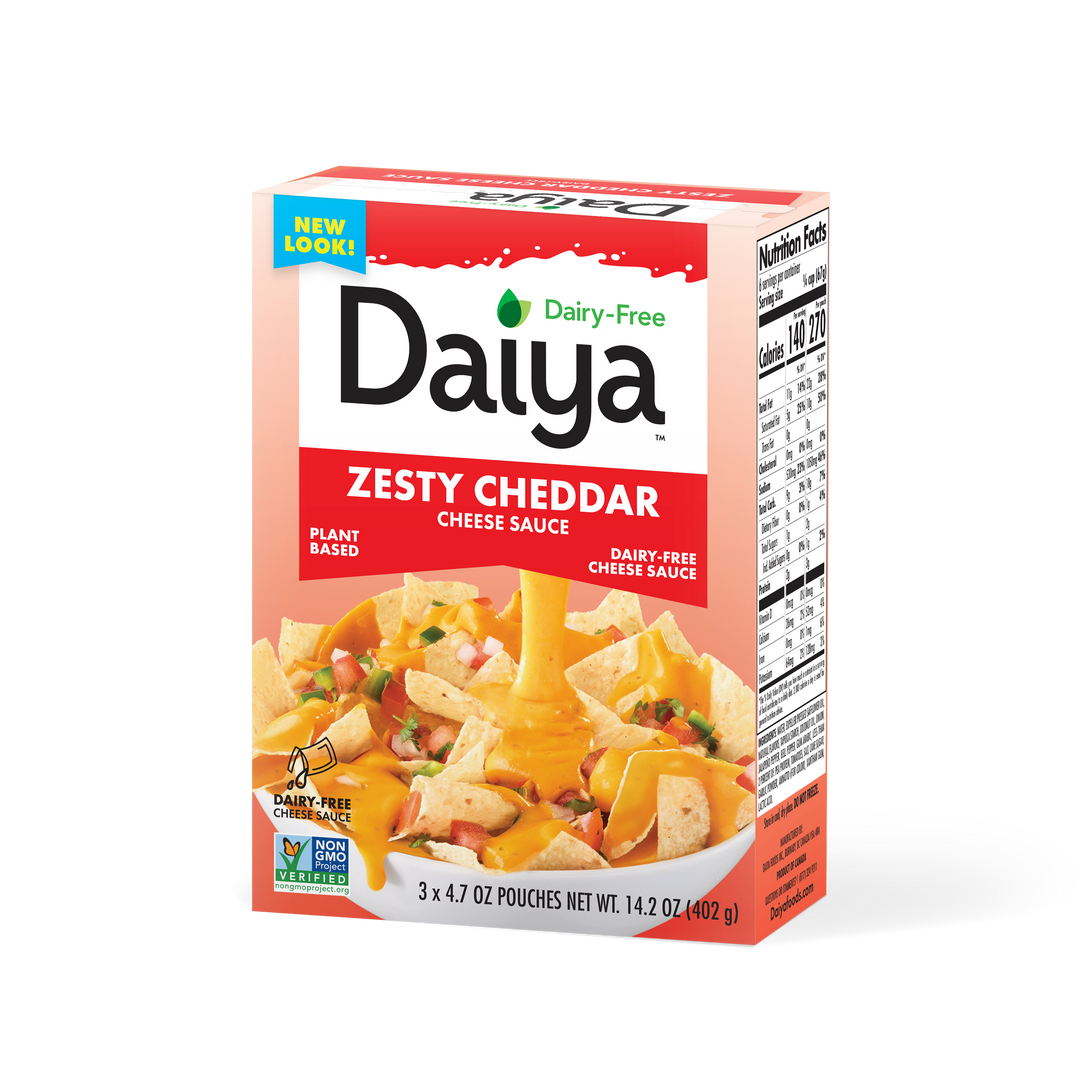 Dairy-Free Zesty Cheddar Cheese Sauce – Daiya Foods
