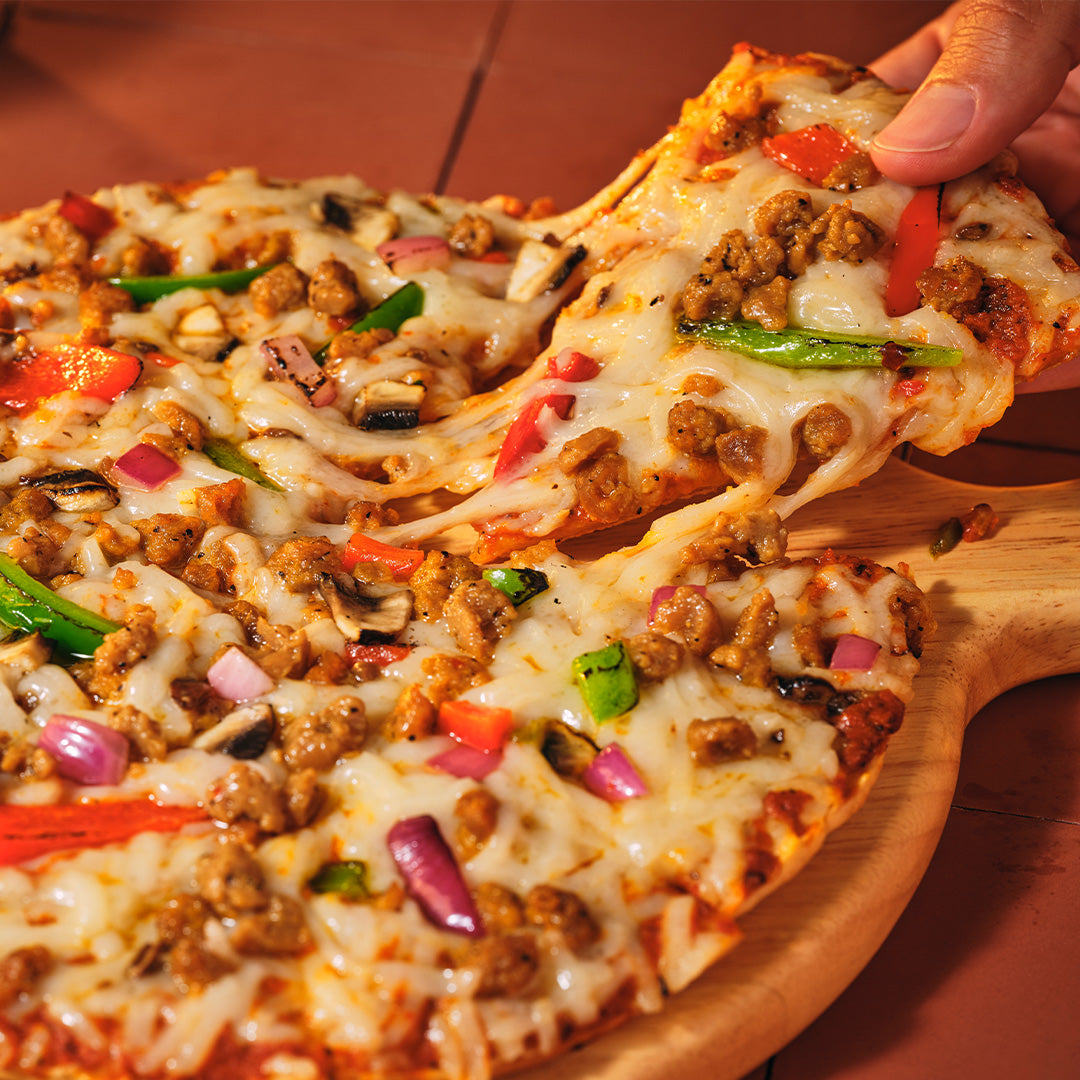 Dairy-Free Fire-Roasted Vegetable Pizza – Daiya Foods